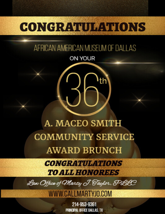 Copy of A Maceo Smith 2024 | PosterMyWall