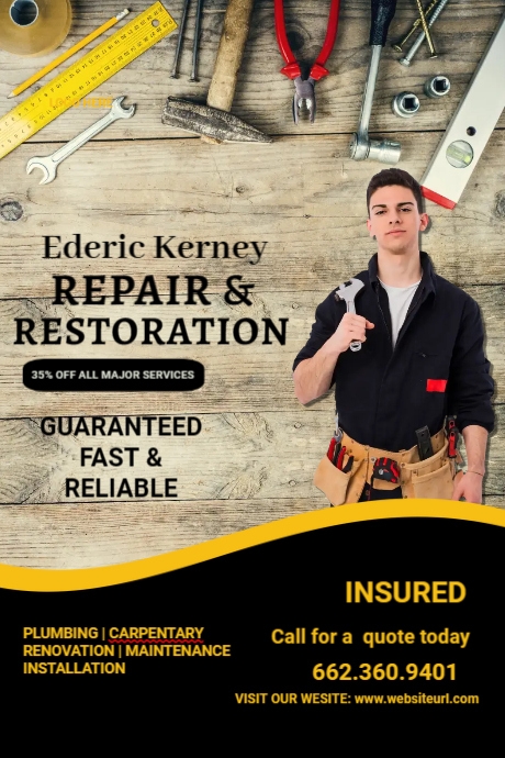 Handyman, handy man services,home repair | PosterMyWall