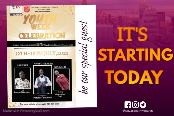 Copy of Counting days flyer | PosterMyWall