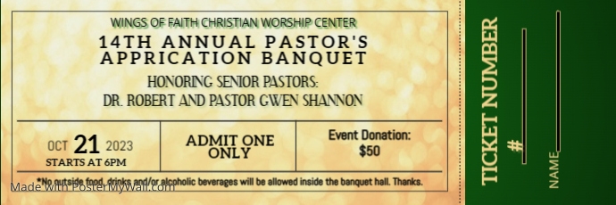 Gold Printable Raffle Ticket Design Template | PosterMyWall