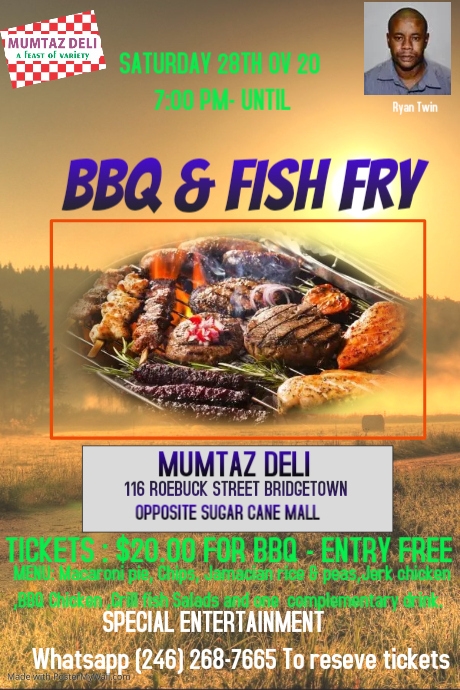 BBQ/ FISH FRY | PosterMyWall