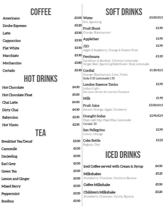 Copy of Copy of MENU (1) | PosterMyWall