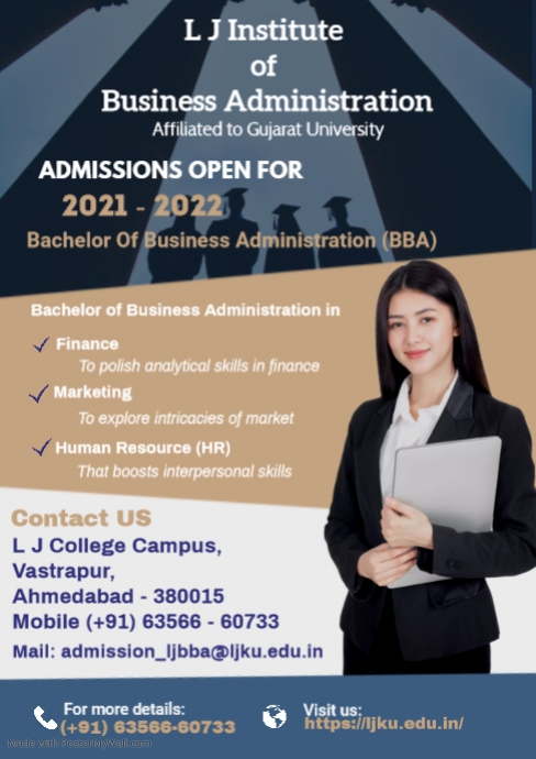 Copy of Copy of Spring Admission Flyer template | PosterMyWall