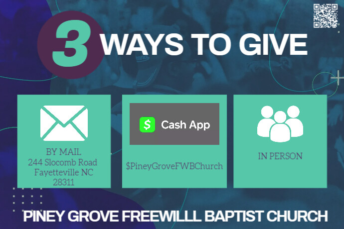 Ways to Give | PosterMyWall