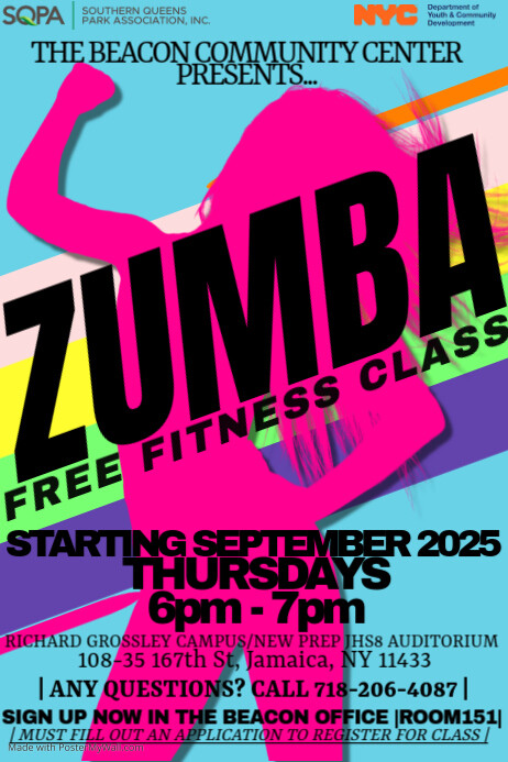 Zumba Classes | PosterMyWall