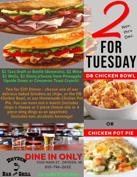 September Menu Poster | PosterMyWall