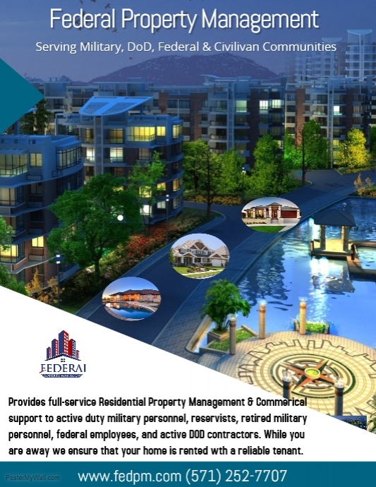 Federal Property Management | PosterMyWall