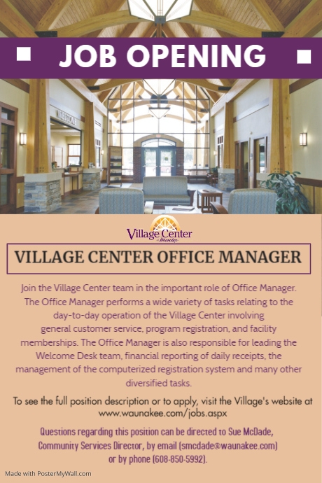 Copy of Career Fair Job Vacancy Poster | PosterMyWall