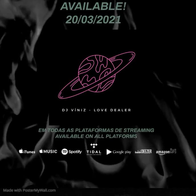 Copy of "New Single" NEW ALBUM RELEASE PROMO AD | PosterMyWall