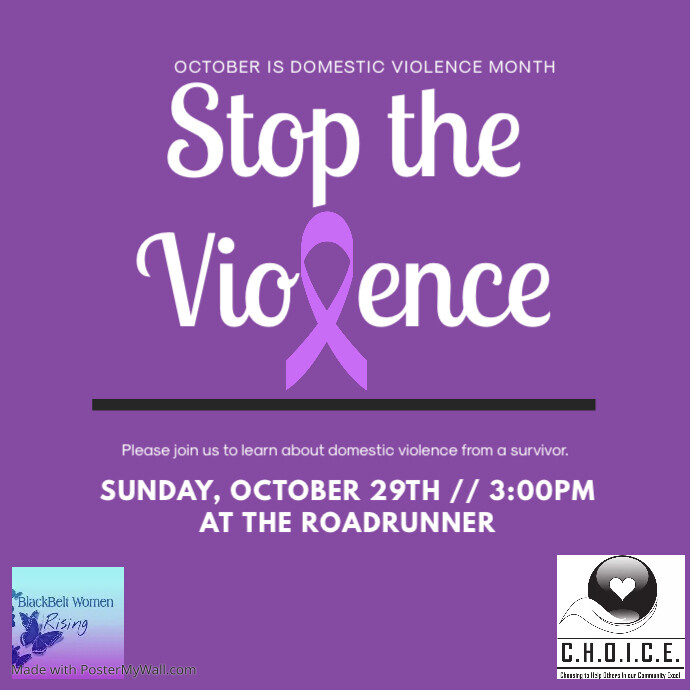 Stop Violence Abuse Awareness Video | PosterMyWall