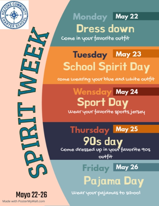 Copy of Spirit Week Flyer | PosterMyWall