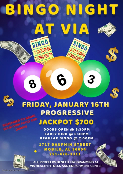 Bingo Night Event Flyer | PosterMyWall