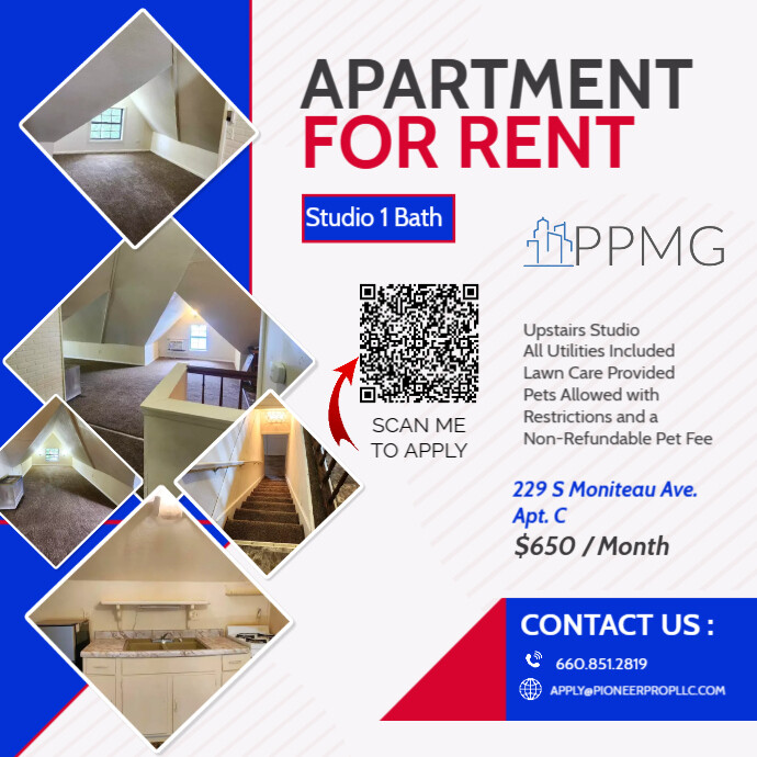 Copy of minimal instagram post apartments for rent ad | PosterMyWall