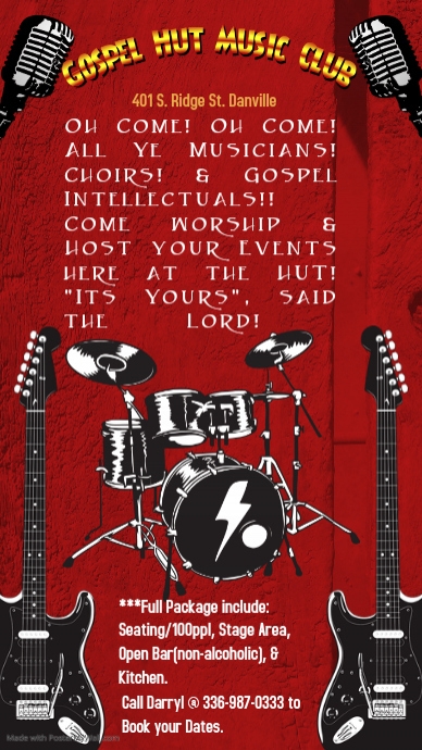 Copy of Copy of Live Stream Band | PosterMyWall