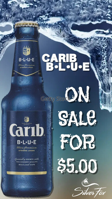 carib blue | PosterMyWall