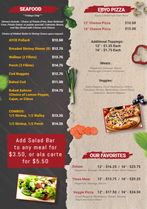 Food Menu 2 of 2 | PosterMyWall