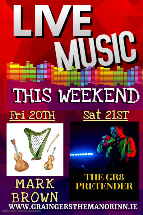 Copy of Live Music Poster | PosterMyWall