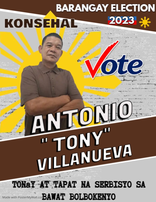 Election Tarpaulin Poster (1) | PosterMyWall