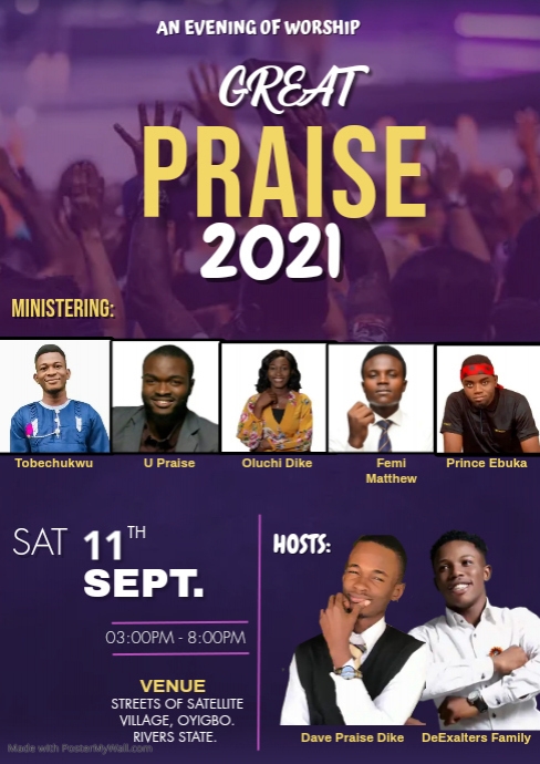 Great Praise | PosterMyWall