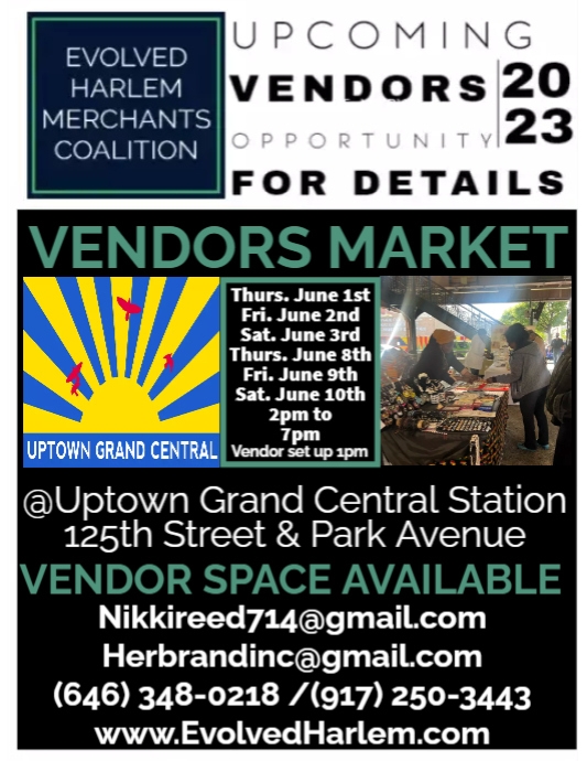 Evolved Harlem Merchants flyer REV.2 | PosterMyWall