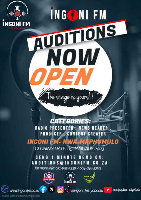 Talent show advert poster | PosterMyWall