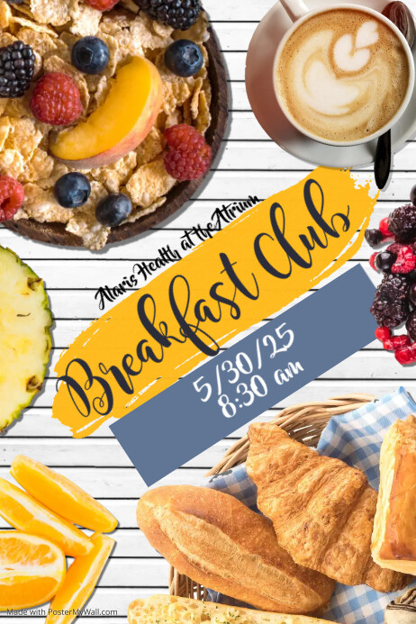 Breakfast Menu Poster Template | PosterMyWall
