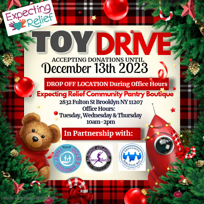 Christmas, toy drive | PosterMyWall