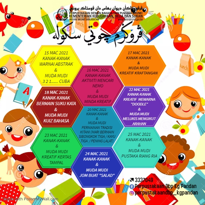 Program cuti sekolah | PosterMyWall