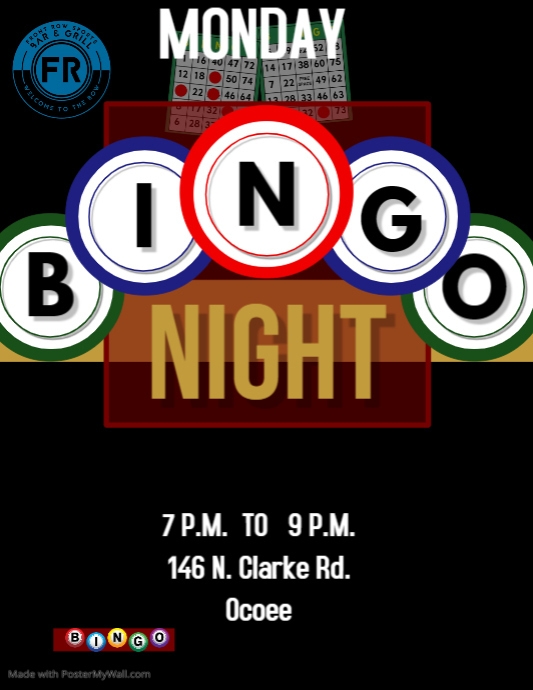 Copy of Copy of BINGO | PosterMyWall