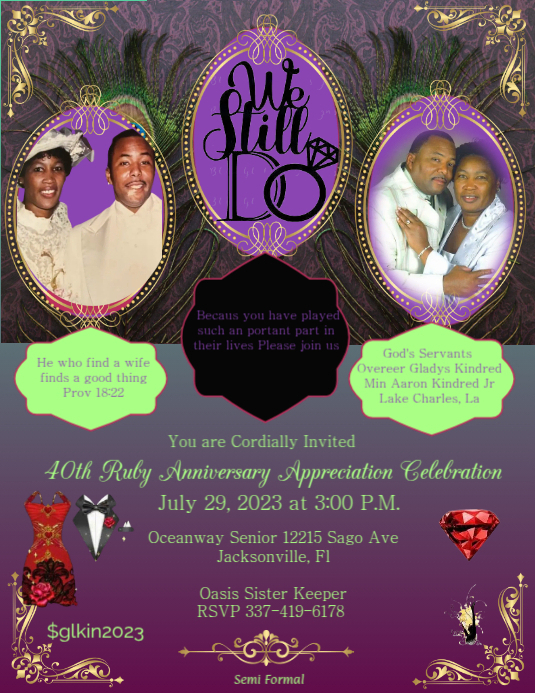 Anniversary Service Flyer | PosterMyWall