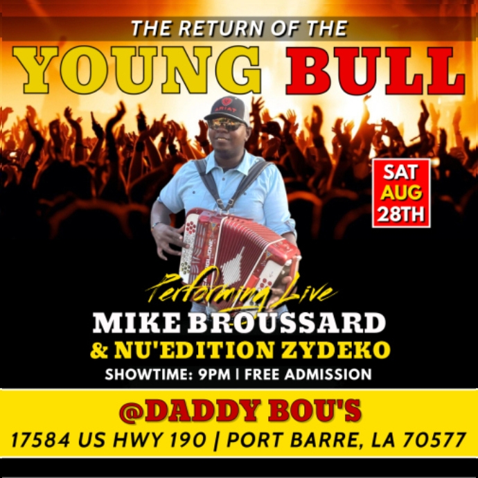 YOUNG BULL | PosterMyWall