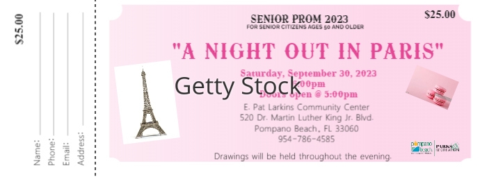 Prom Ticket 2023 | PosterMyWall