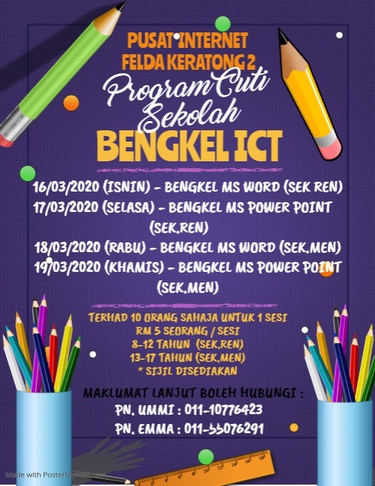 BENGKEL ICT | PosterMyWall