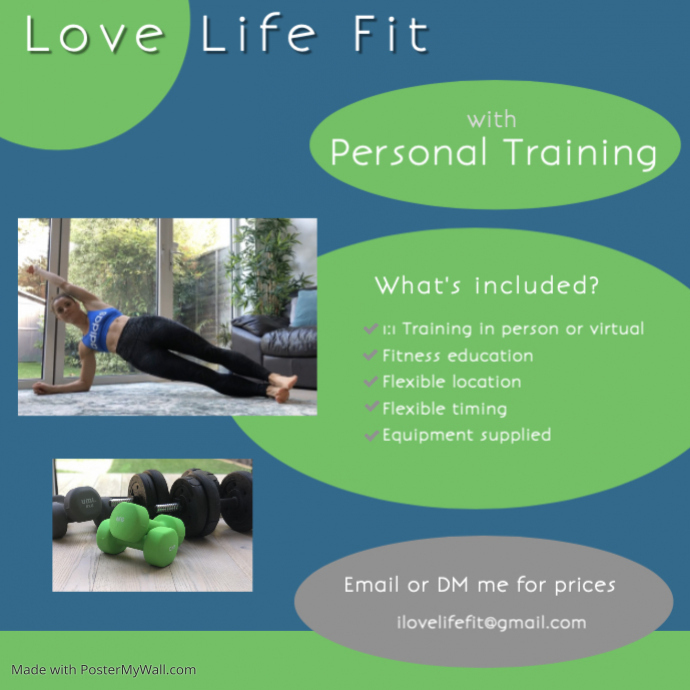 Personal Training Package | PosterMyWall