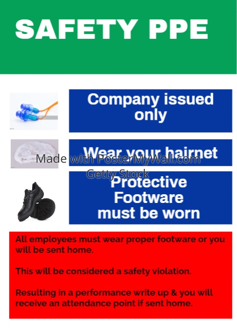 Safety Sign | PosterMyWall