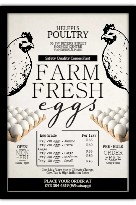 Eggs Sale Online Poster Template | PosterMyWall