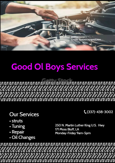 Car Service Flyer Offer Garage Repair Ad | PosterMyWall