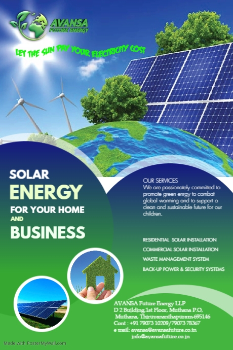 Copy of Copy of Copy of Solar Power Poster | PosterMyWall