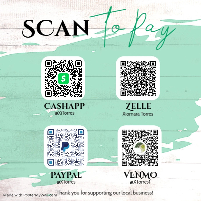 qr code scan to pay template | PosterMyWall