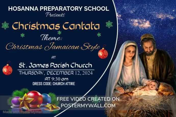 christmas service flyer template | PosterMyWall