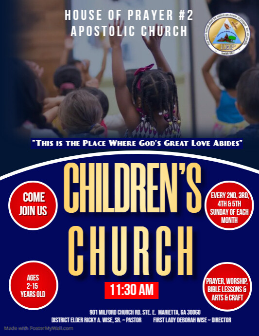 Copy of church kids | PosterMyWall
