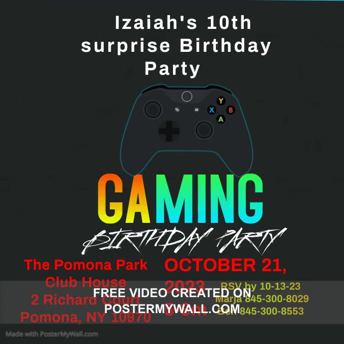 GAMING EVENT AD DESIGN TEMPLATE | PosterMyWall