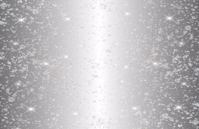 Silver Glitter New Years Eve Party Invitation | PosterMyWall