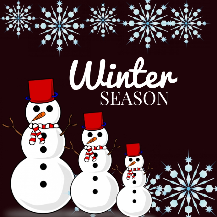 55 Winter Template | PosterMyWall