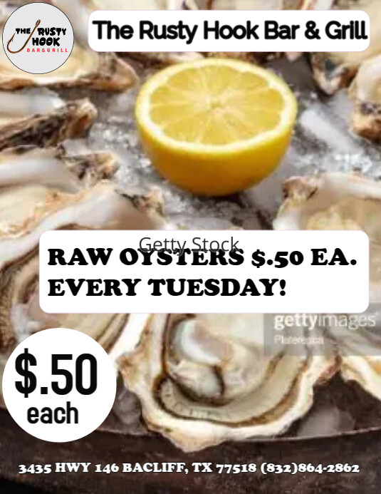 OYSTER TUESDAY | PosterMyWall