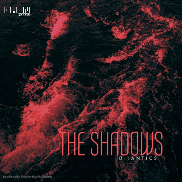 Copy of Waves Red CD Cover Music | PosterMyWall