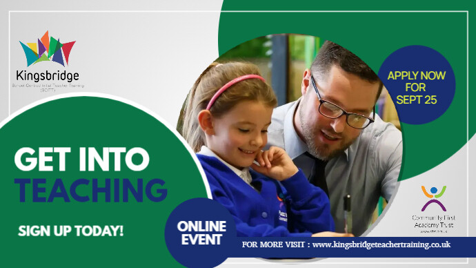 Get into Teaching Online Event (2) | PosterMyWall