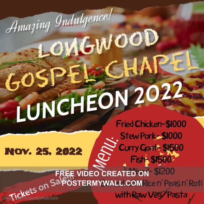 Sunday Lunch Buffet Instagram Template | PosterMyWall