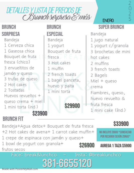 Copia de Copia de Copy of Photographer Price List Template in White ...