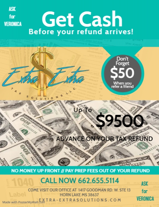 Get Cash Flyer | PosterMyWall